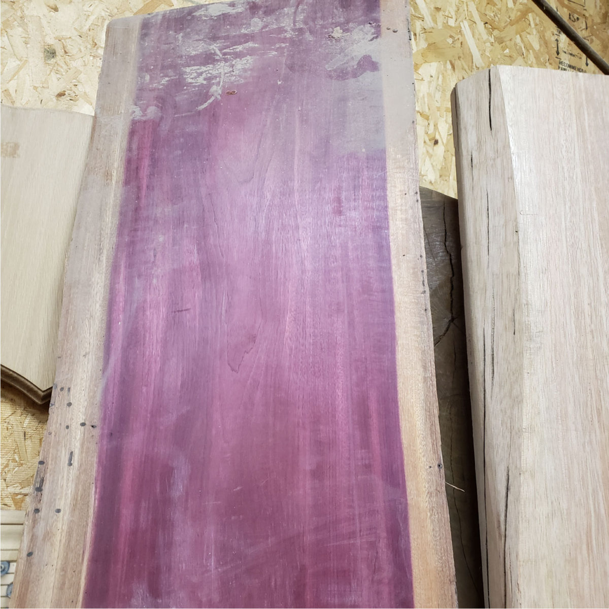Slabs-Purpleheart-up-close - Superior Hardwoods